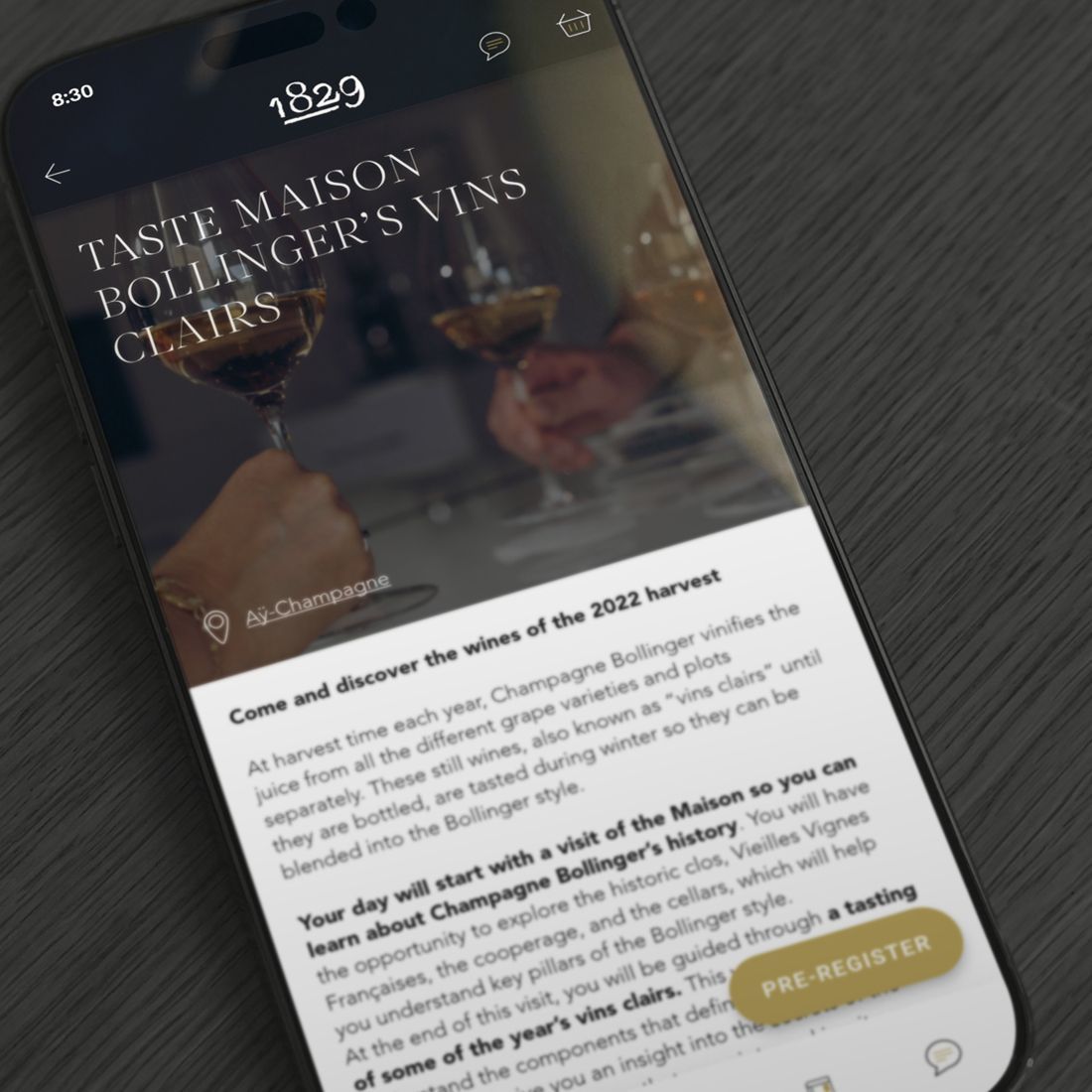 1829 | Champagne Bollinger